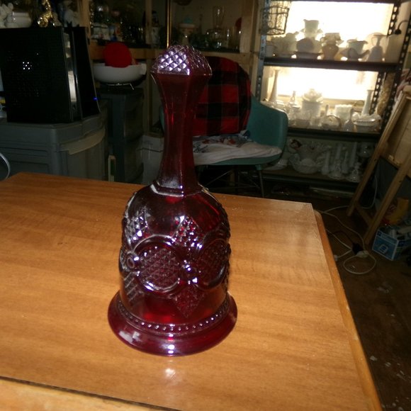 Avon | Accents | Vintage Avon Cape Cod Glass Bell | Poshmark